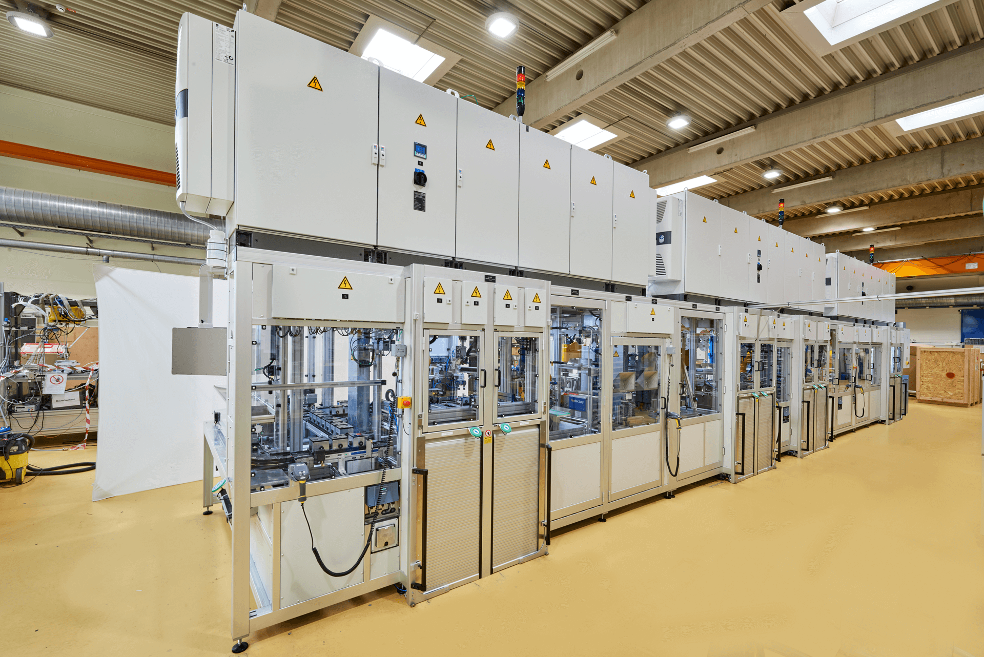 Assembly system for magnetic anchors / core tubes